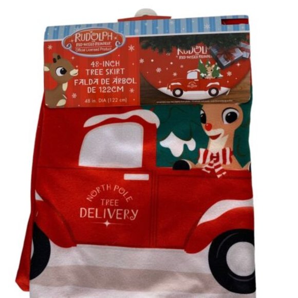 Dan Dee | Holiday | Rudolph The Red Nosed Reindeer 42 Inch Tree Skirt ...